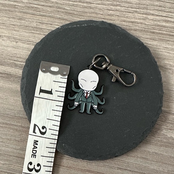 Hand Crafted | Accessories | Slenderman Urban Legend Bag Charm Zipper ...